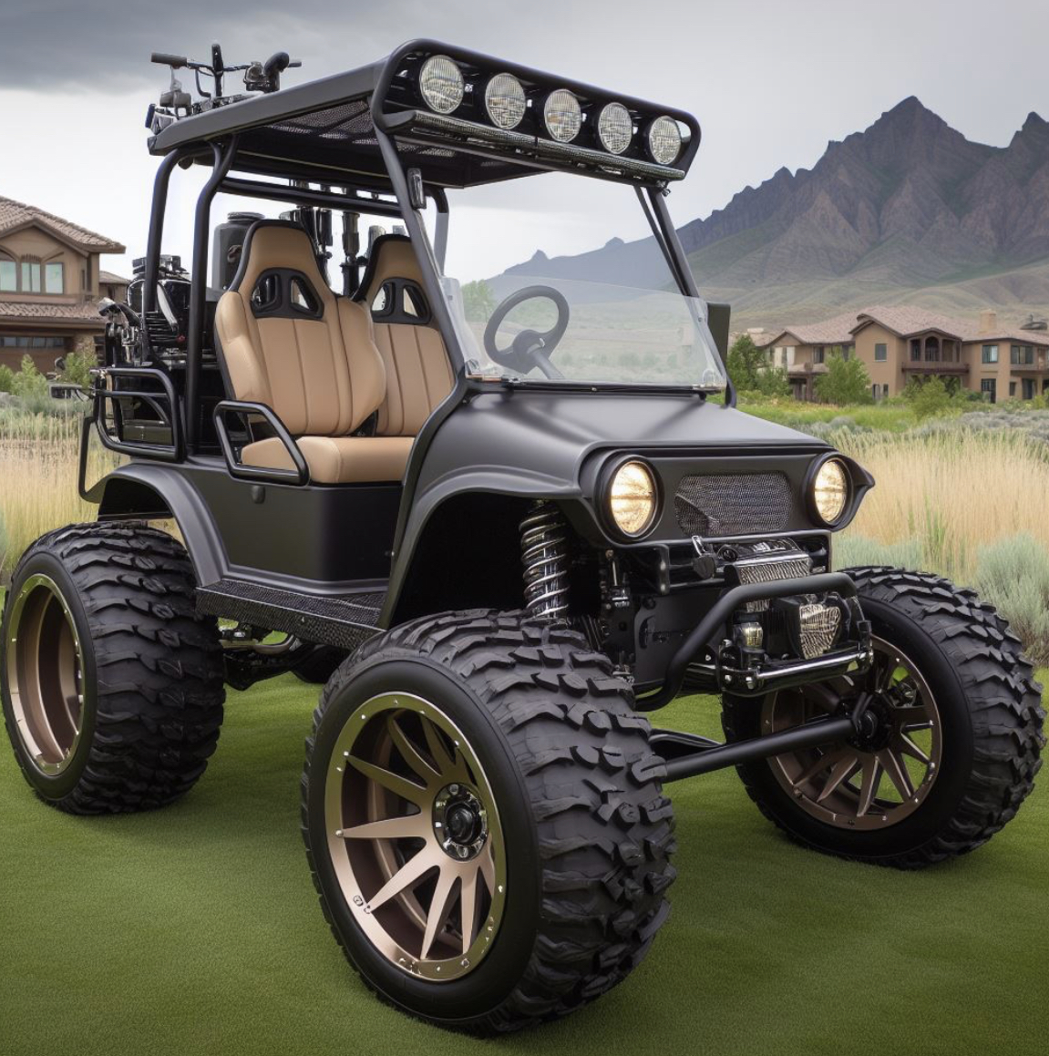 4×4 Off-Road Golf Carts | Features and Customizations